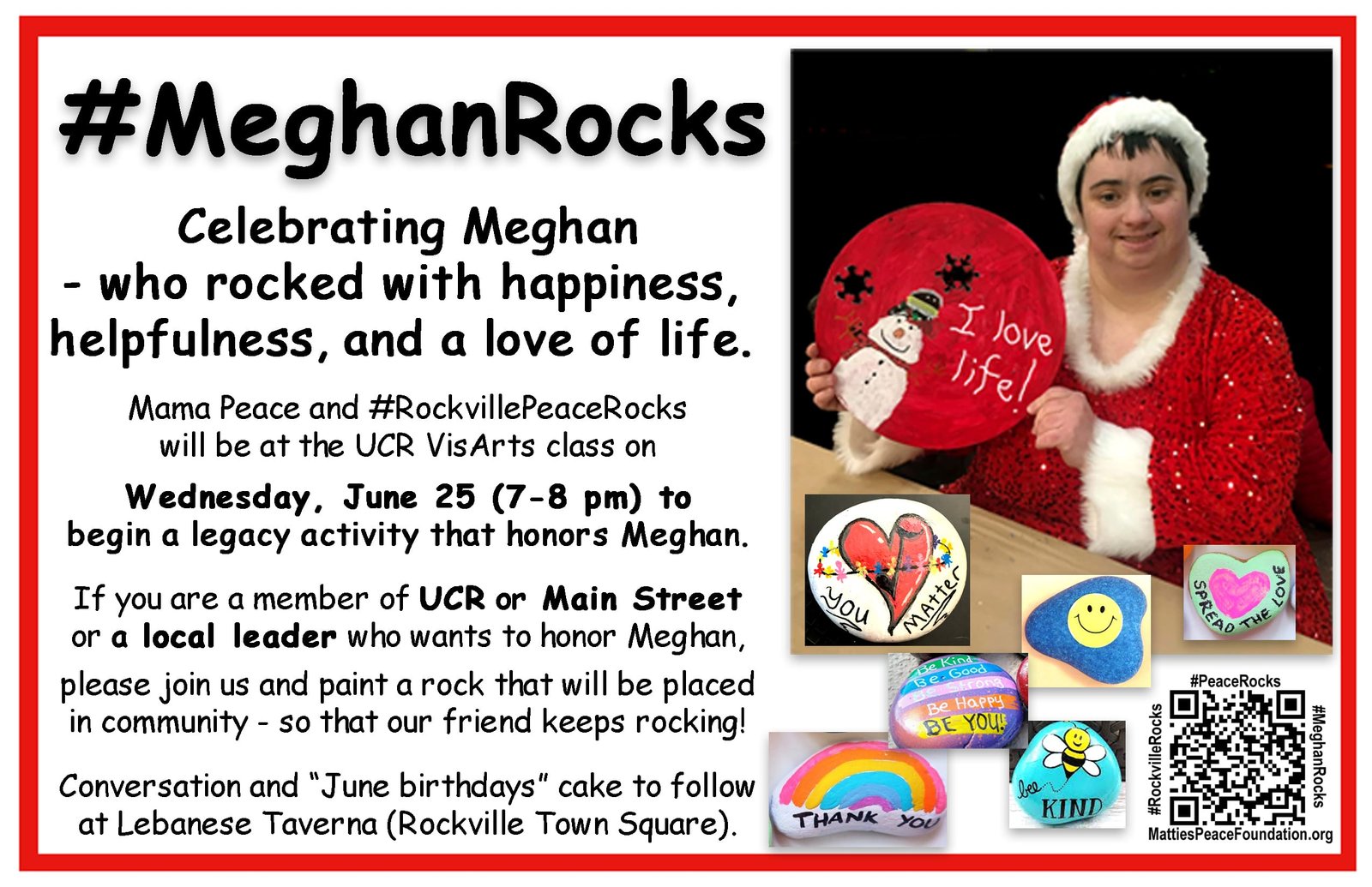 #MeghanRocks - a legacy project | Mattie Stepanek Peace Foundation